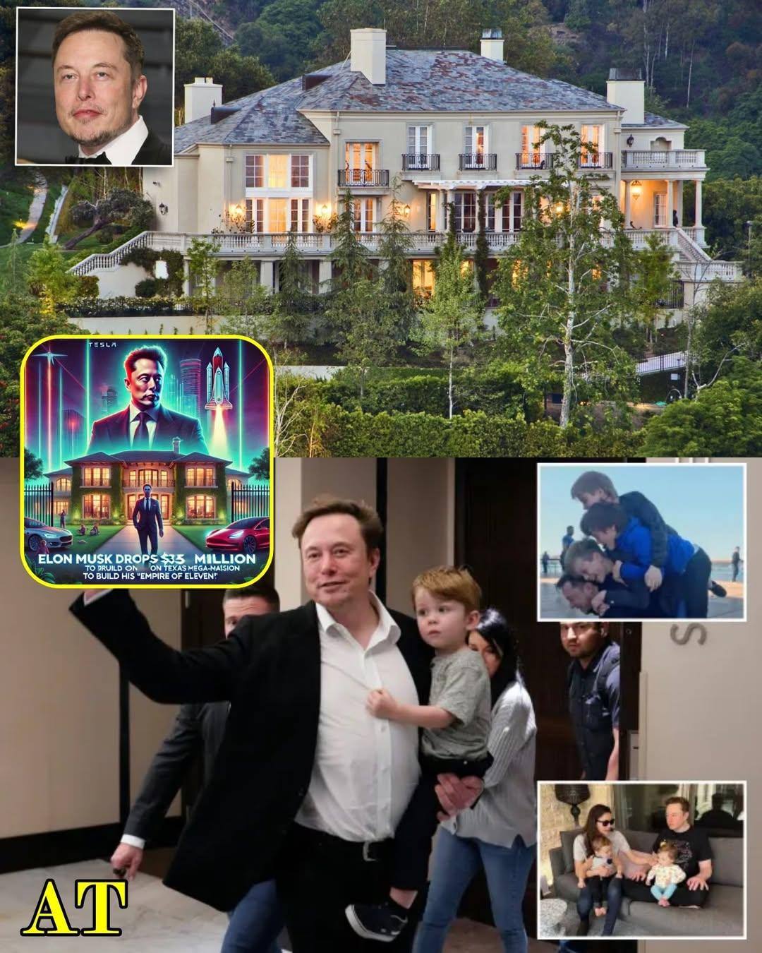 “Elon Musk Drops $35 Million on Texas Mega-Mansion to Build His ‘Empire ...