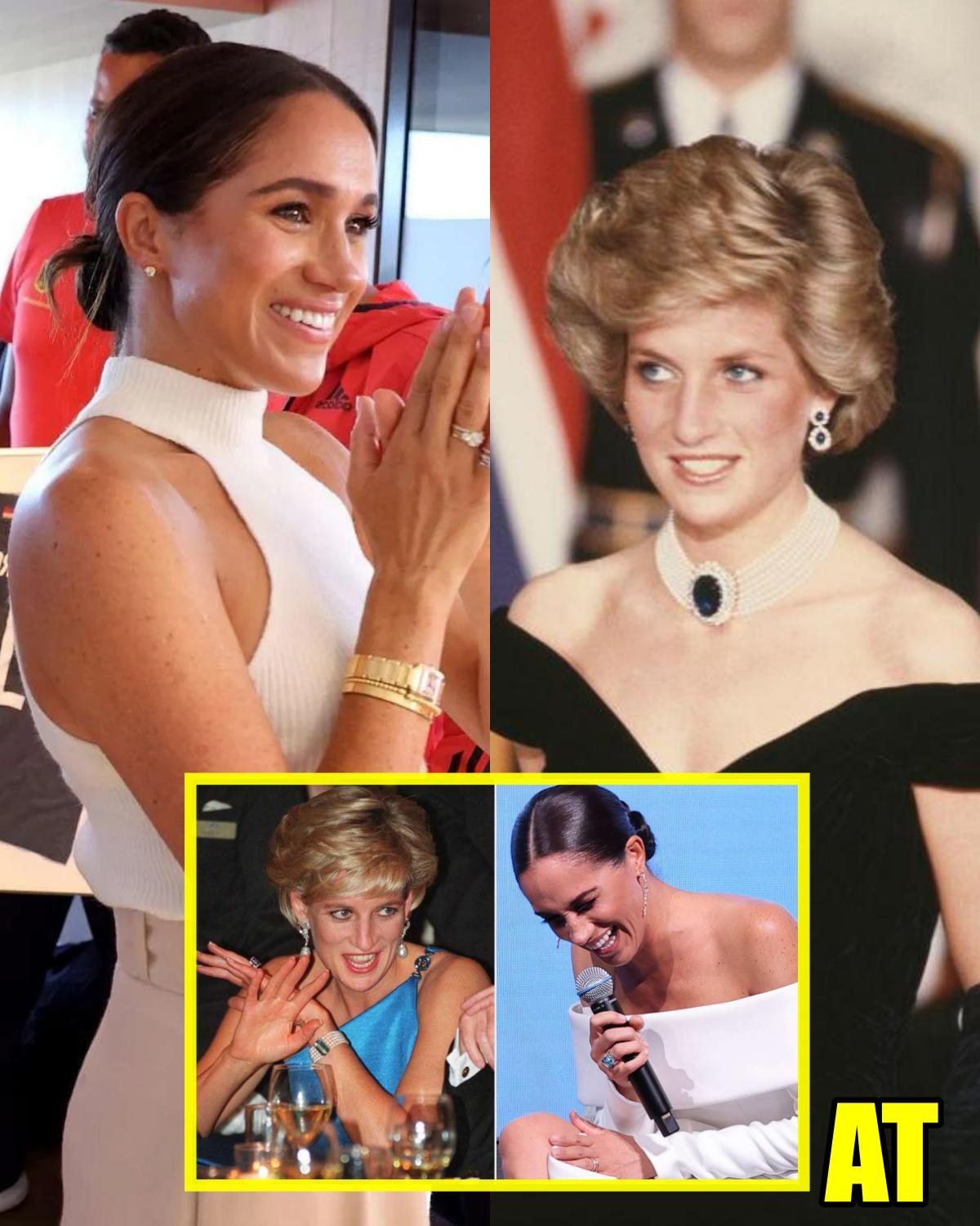 At 42, Meghan Earned Praise For Wearing Princess Diana’s Beloved ...