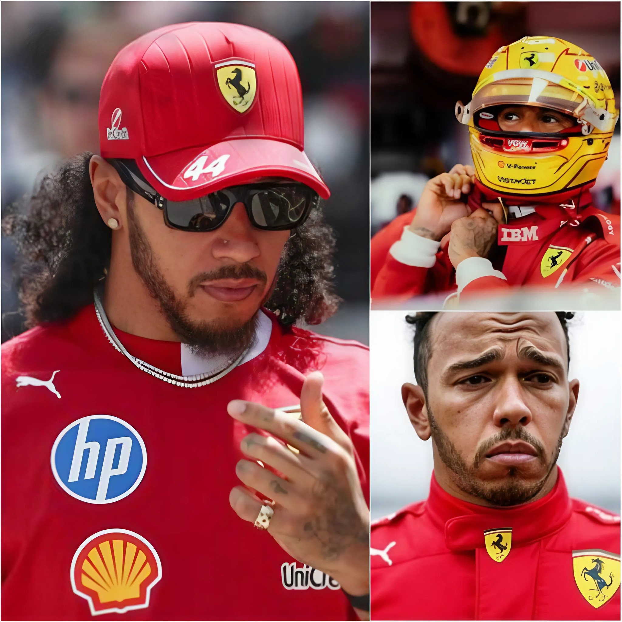 F1 fans shed tears and pray together for Lewis Hamilton after ...