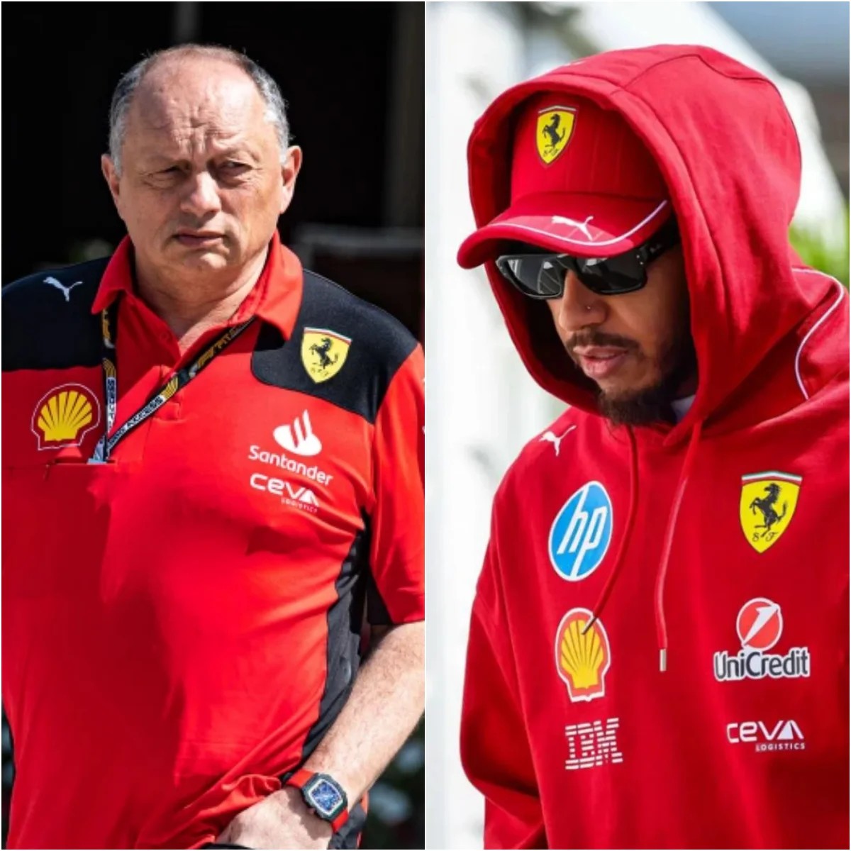 Scuderia Ferrari boss Frédéric Vasseur has sparked controversy with his ...