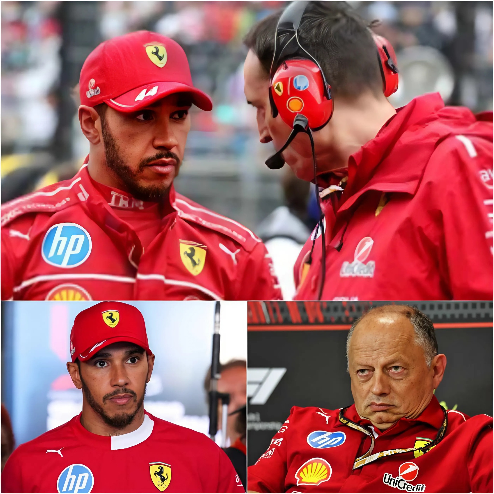 F1 NEWS!! HUGE TENSION at Hamilton after Ferrari Caught Slowing Him ...