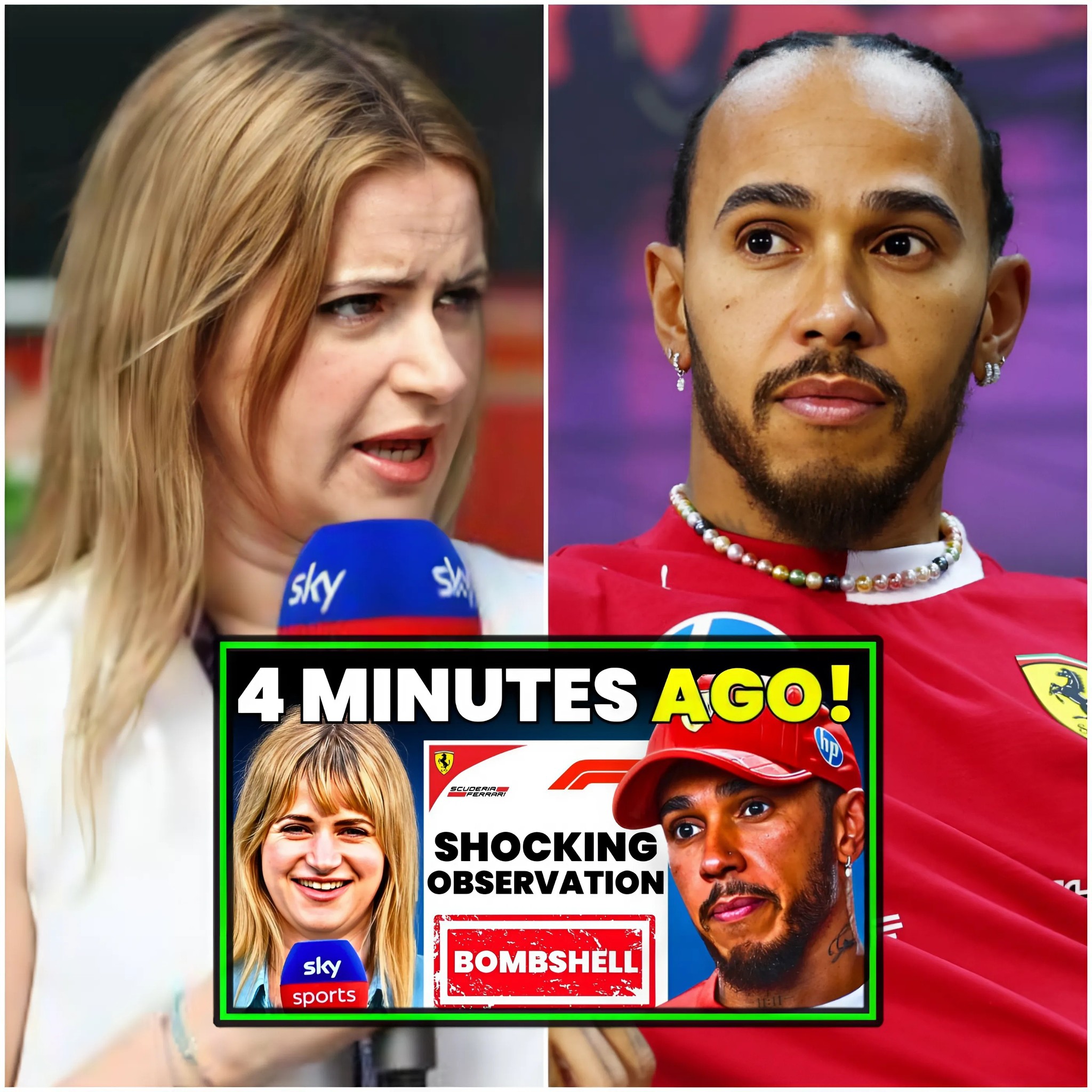 F1 BOMBSHELL💥Bernie Collins’ SHOCKING REMARK on Hamilton leaves Ferrari ...