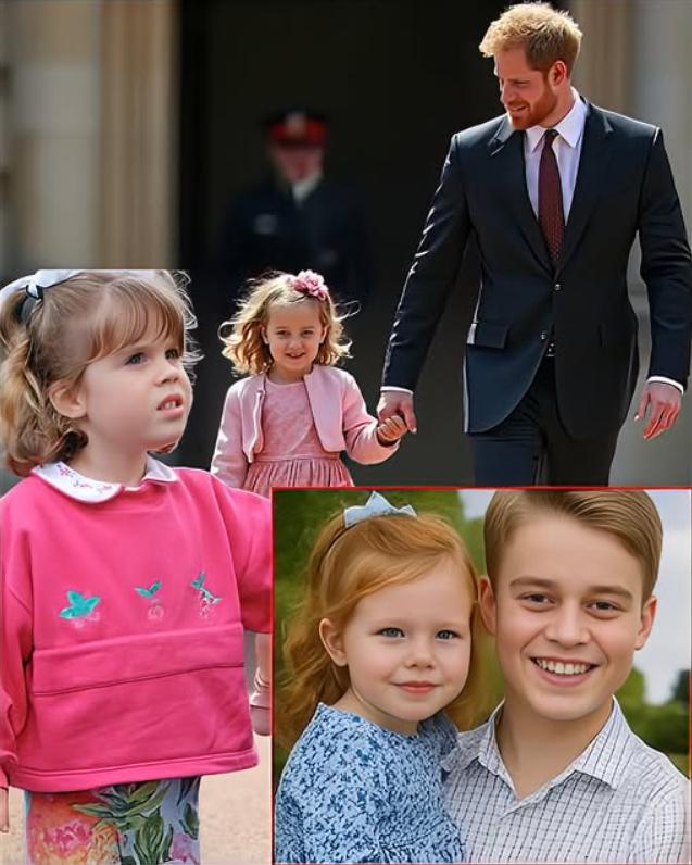 OMG!!The Royal Children Reunite: Prince George beams with joy as ...