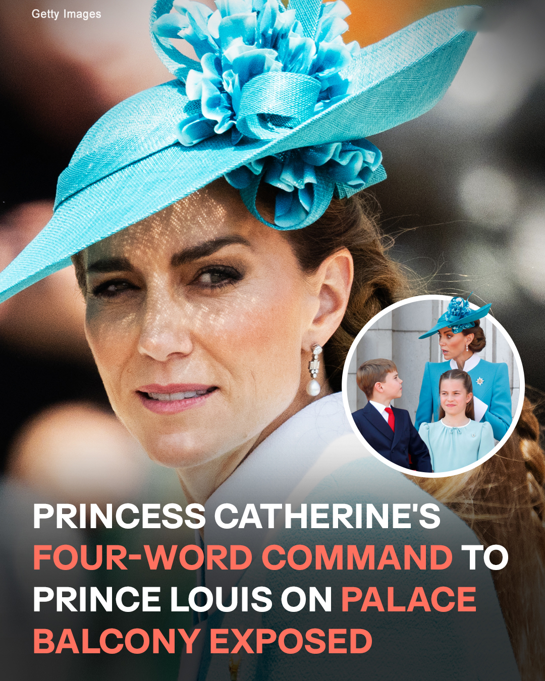 RF. Princess Catherine’s Command to Prince Louis on Palace Balcony Revealed