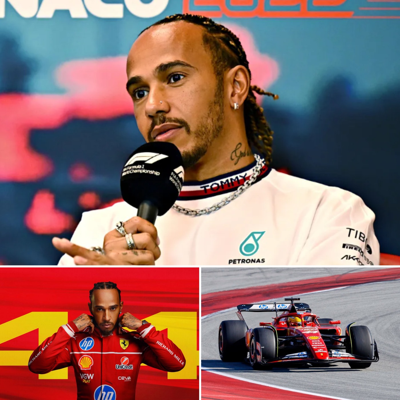 “I Let Everyone Down” — Lewis Hamilton Breaks Down After Explosive ...