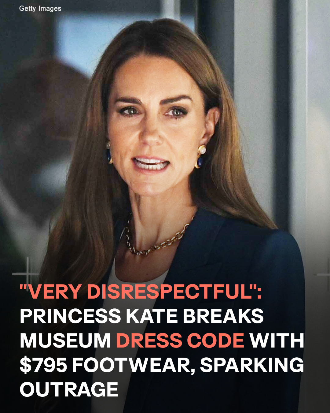 RF. Princess Catherine Sparks Buzz Over Footwear Choice Despite Museum ...