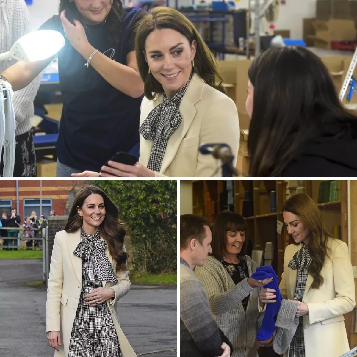 Kate Middleton's Sock Factory Visit Has an Unexpected Connection to Her ...