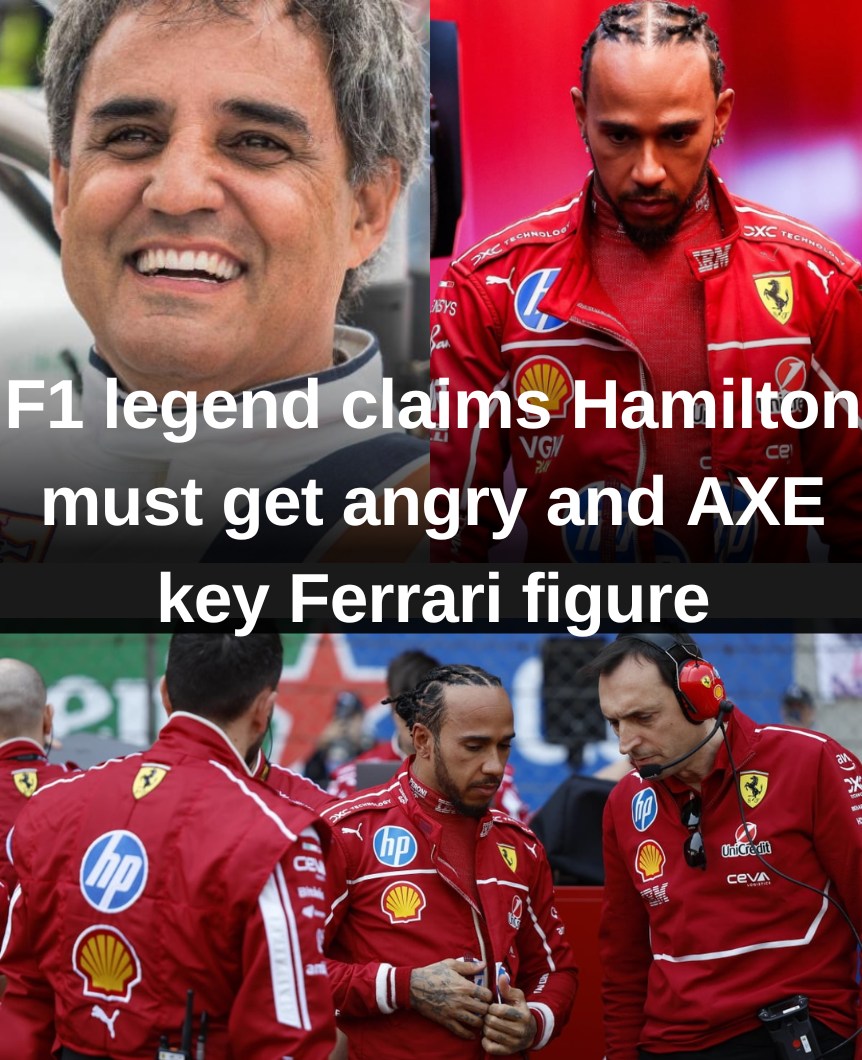 F1 legend claims Hamilton must get angry and AXE key Ferrari figure