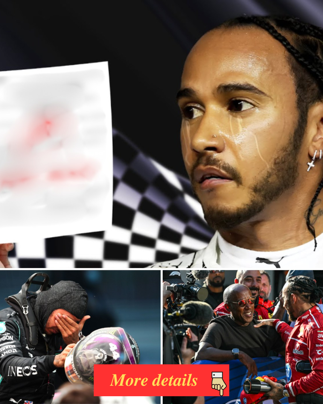 Lewis Hamilton Signs Autograph for a Fan—Then Breaks Into Tears When ...