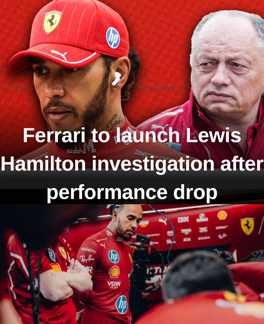 Ferrari to launch Lewis Hamilton investigation after performance drop