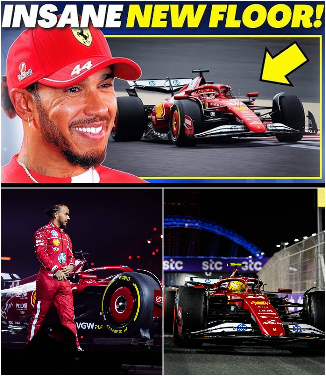 Lewis Hamilton Unveils Revolutionary New Car Floor Design That Promises ...