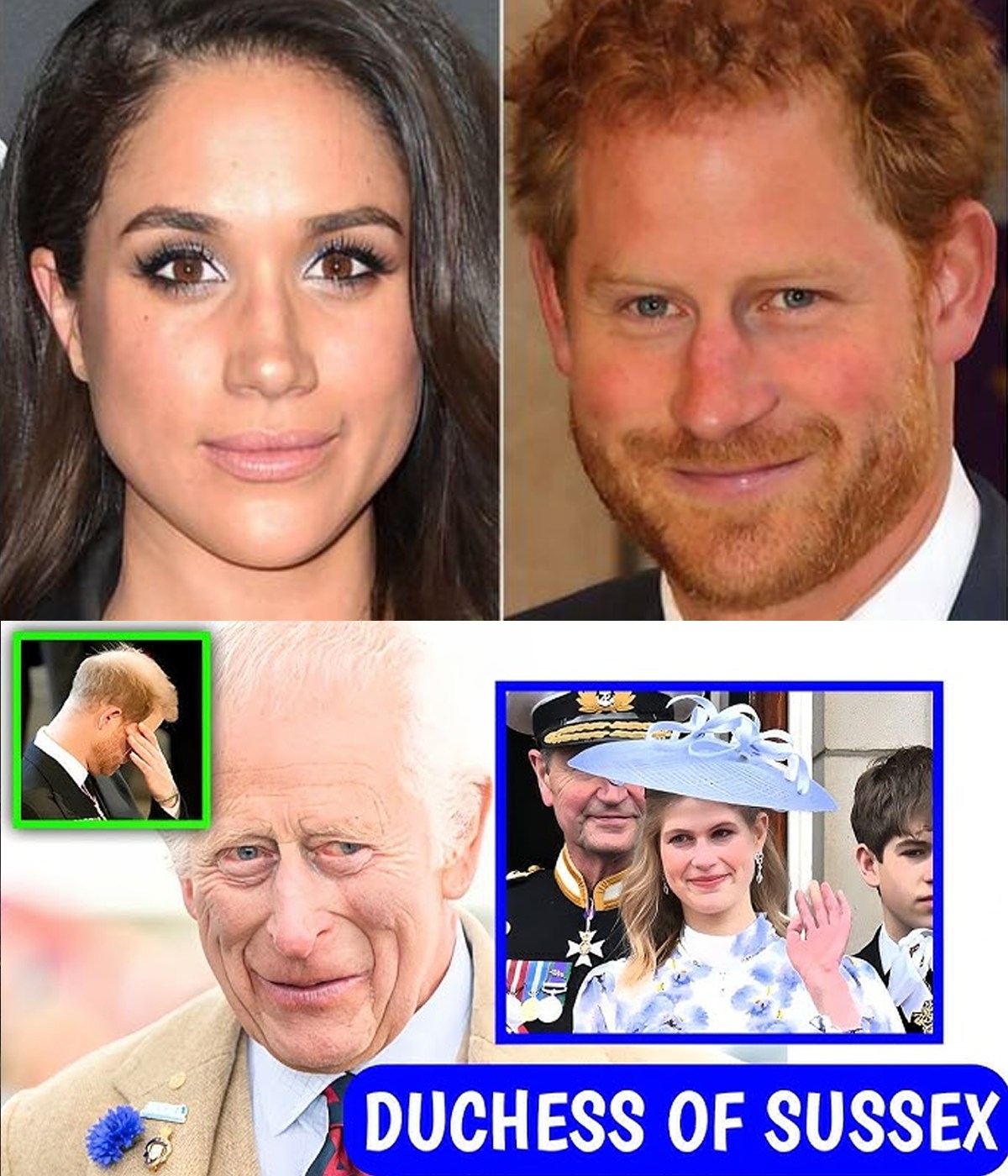 Louise Has Finally Been Installed As New Duchess Of Sussex As Harry ...