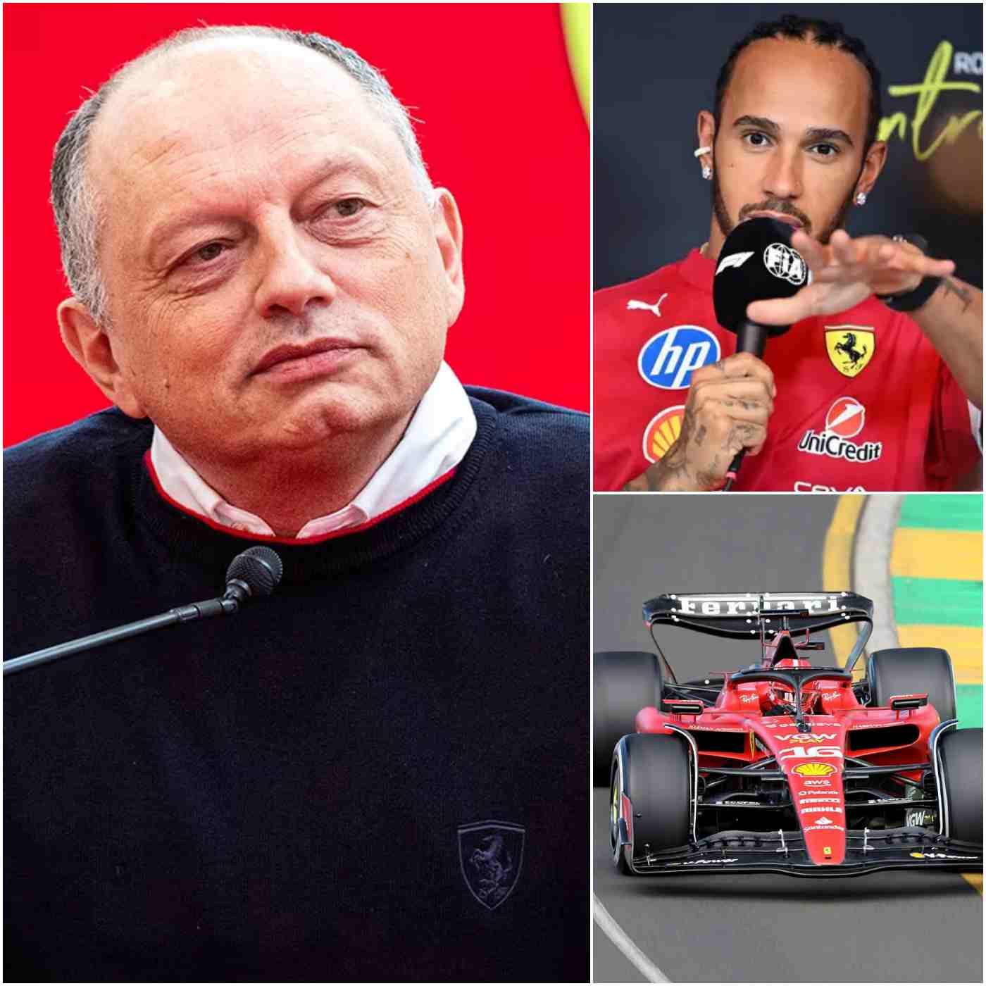 SHOCKING REBELLION! Lewis Hamilton CHALLENGES Fred Vasseur’s threat of ...