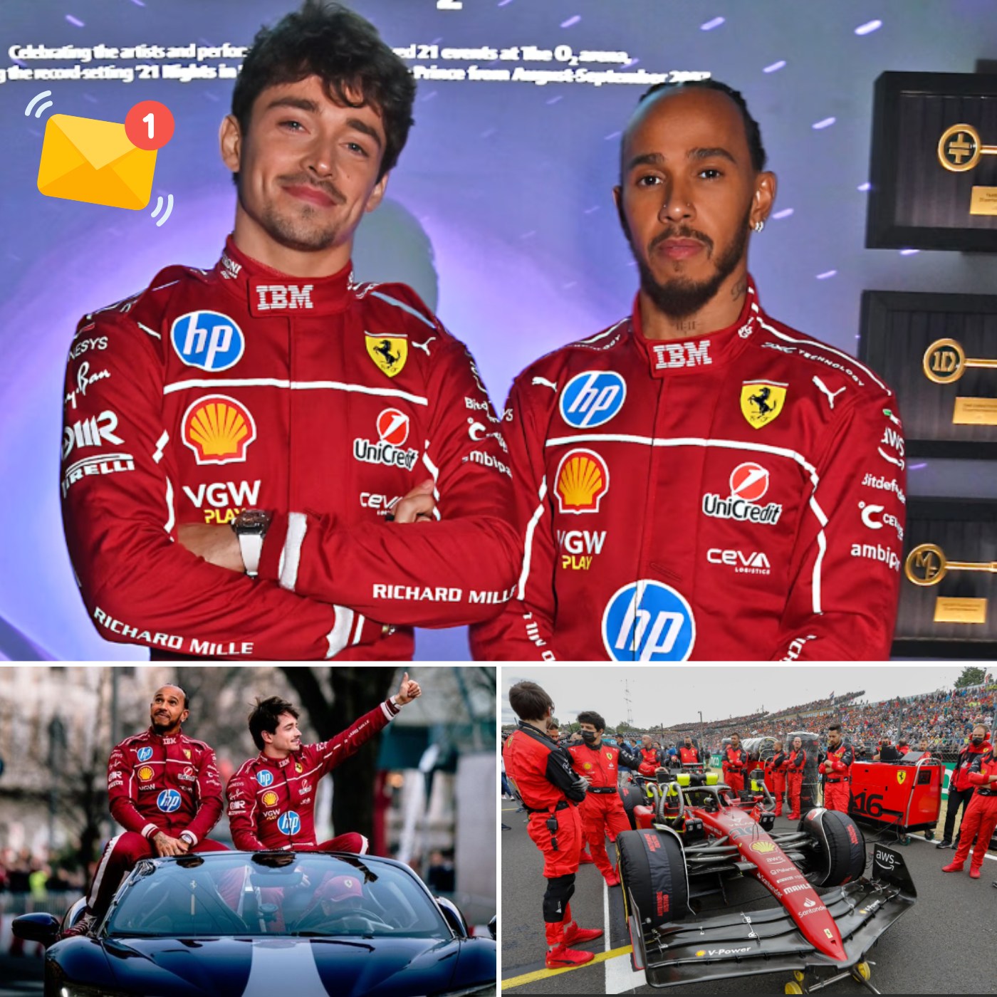Leaked Ferrari Panic Messages Leave Lewis Hamilton and Charles Leclerc ...