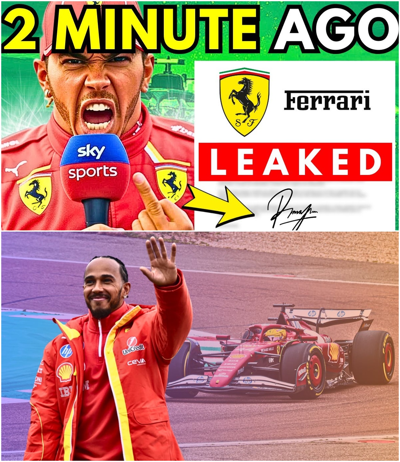 Lewis Hamilton’s future with Ferrari is in serious doubt after the ...