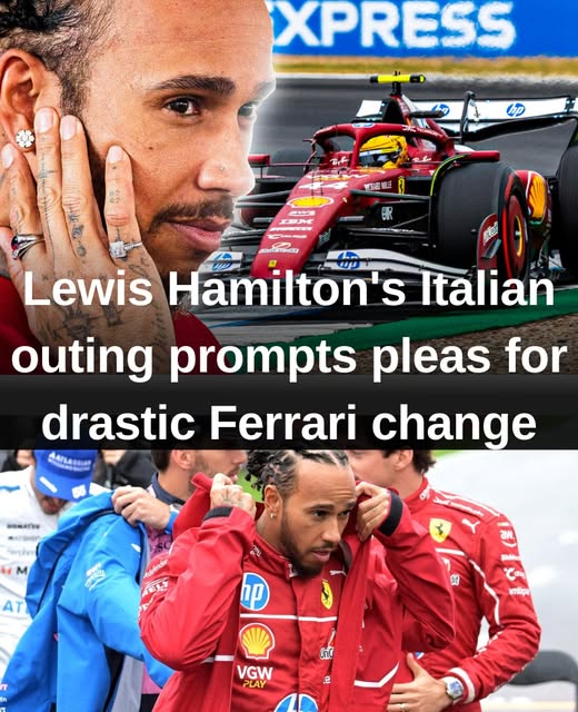 Lewis Hamilton's Italian outing prompts pleas for drastic Ferrari change