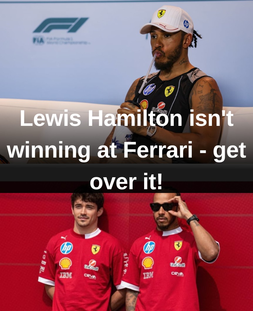 Lewis Hamilton isn't winning at Ferrari - get over it!