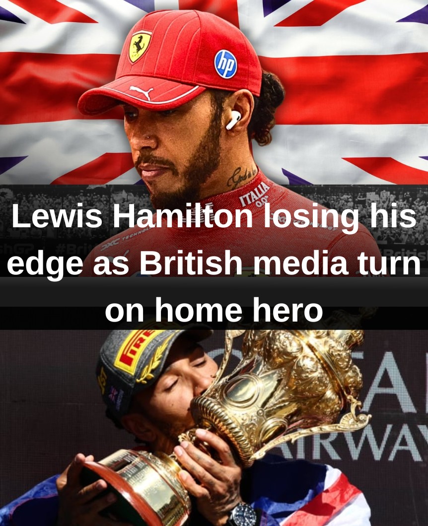 Lewis Hamilton losing his edge as British media turn on home hero
