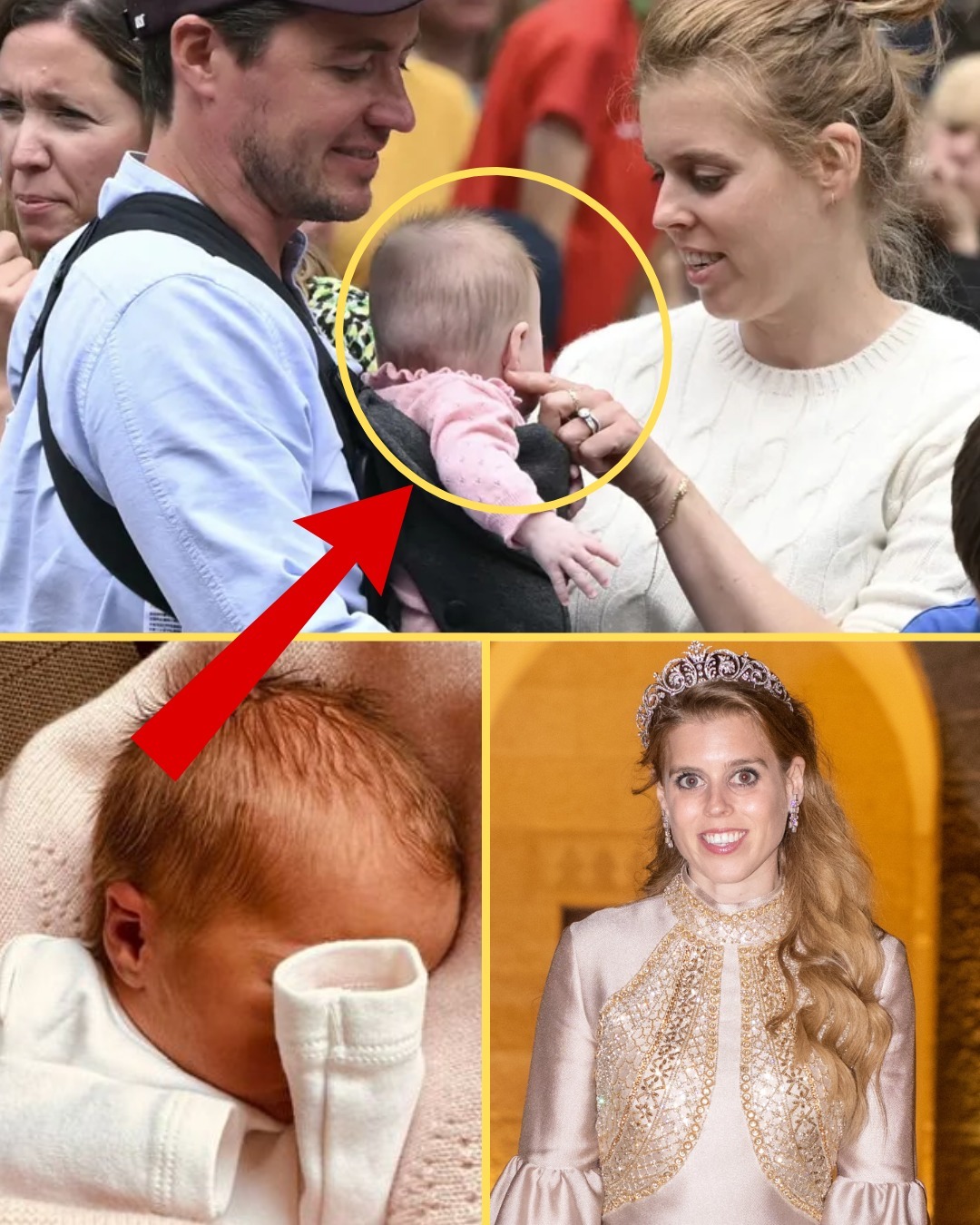 RF. ROYAL BABY REVEAL! Princess Beatrice Unexpectedly Introduces Baby ...
