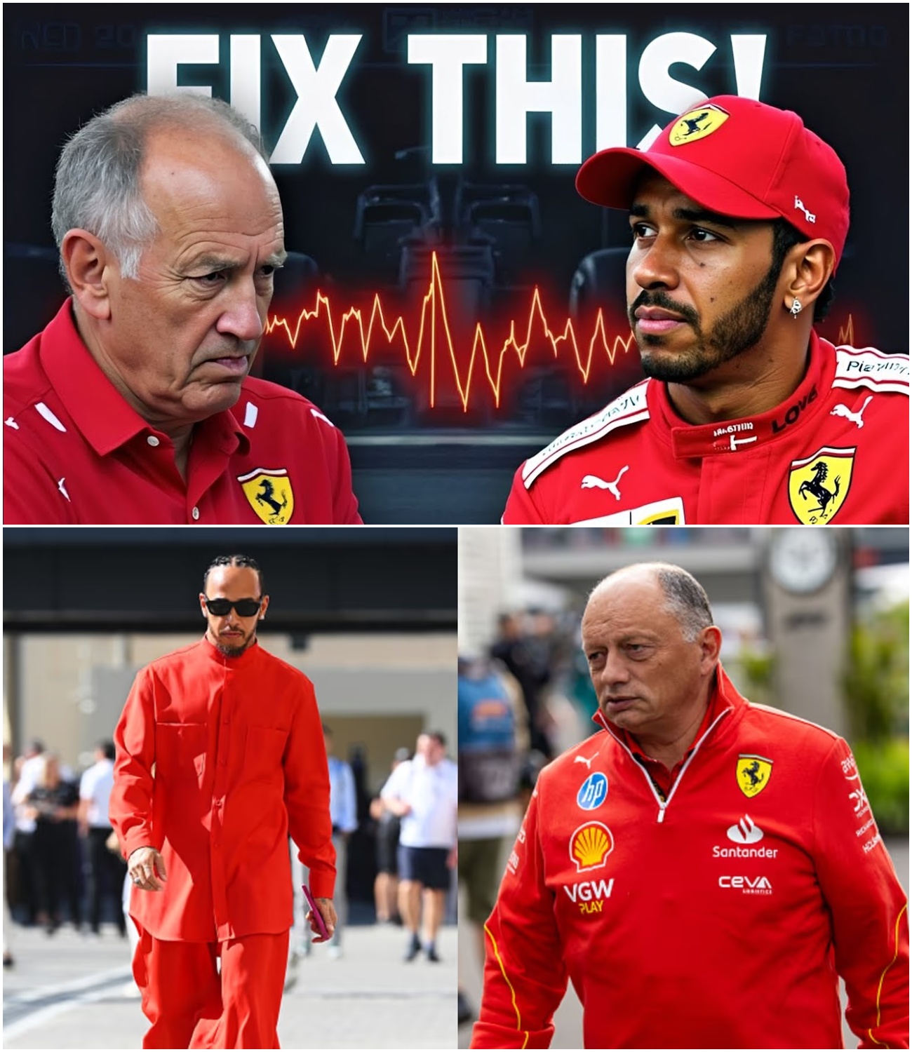 Hamilton’s Championship Dream in Tatters After Ferrari’s Unforgivable ...