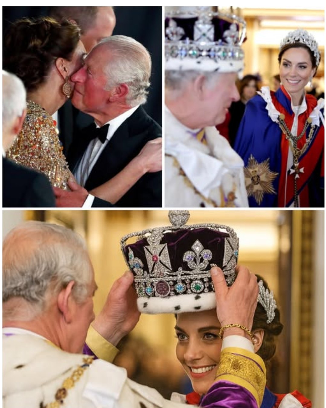 Princess Kate was given a crown by King Charles to thank her for her ...