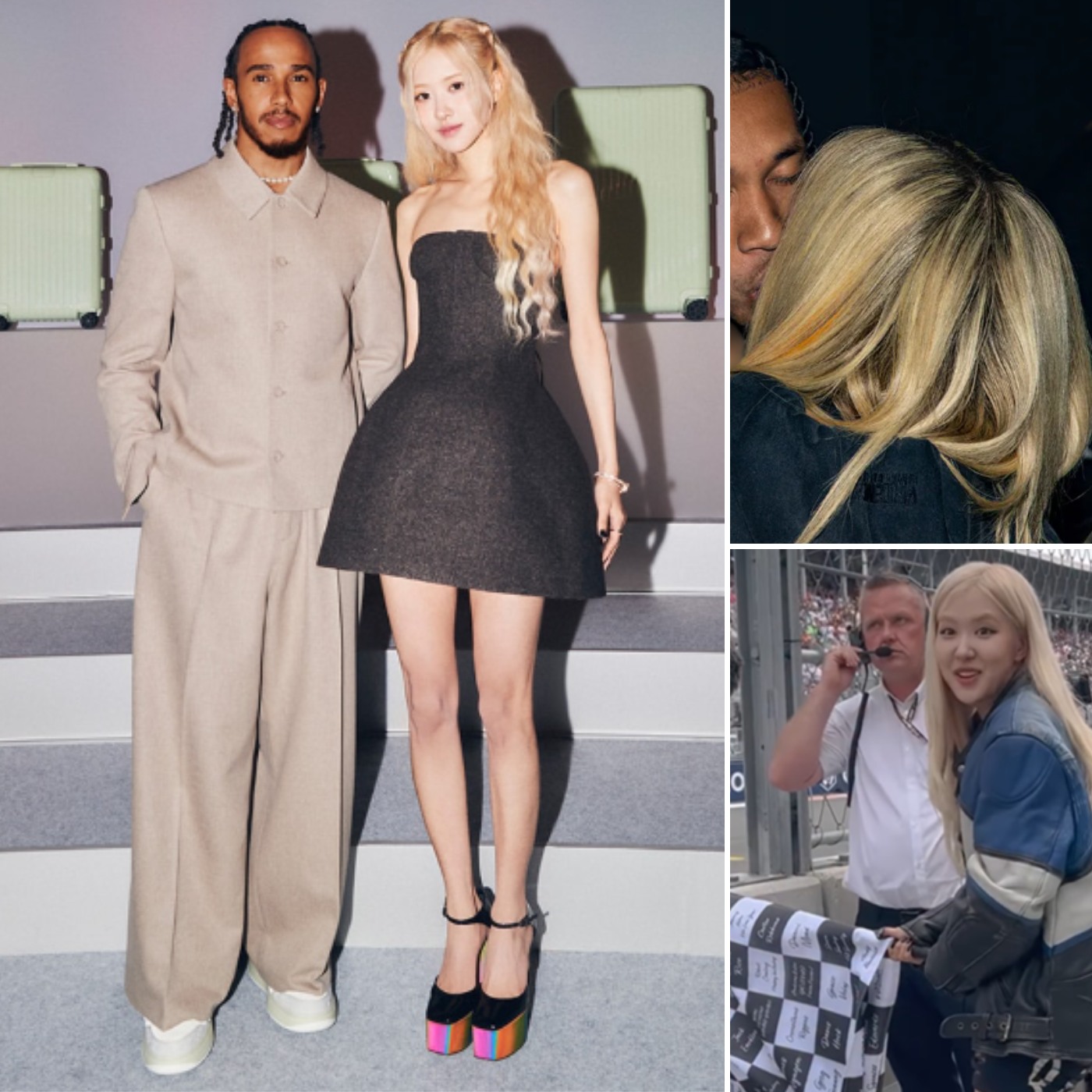 Lewis Hamilton And Rosé Are Spotted Dating Secretly, Sparking Rumors Of ...