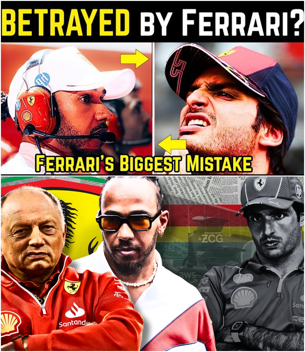 The Prancing Horse’s Gamble: How Hamilton’s Ferrari Dream Became a ...