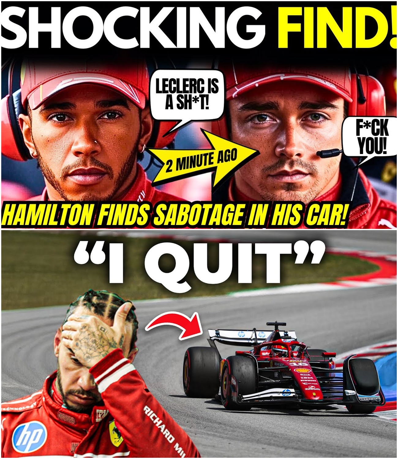 Lewis Hamilton SHOCKS the Formula 1 world after dropping a mind-blowing ...