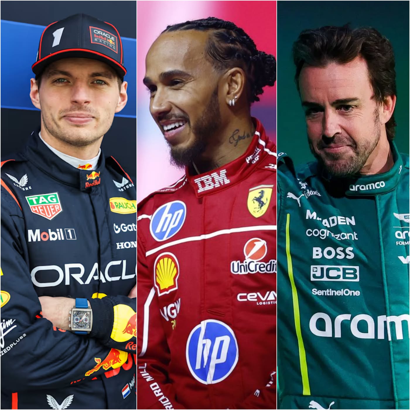 F1 SHOCK SHOWDOWN: Hamilton, Verstappen, and Alonso – Who Truly Reigns ...