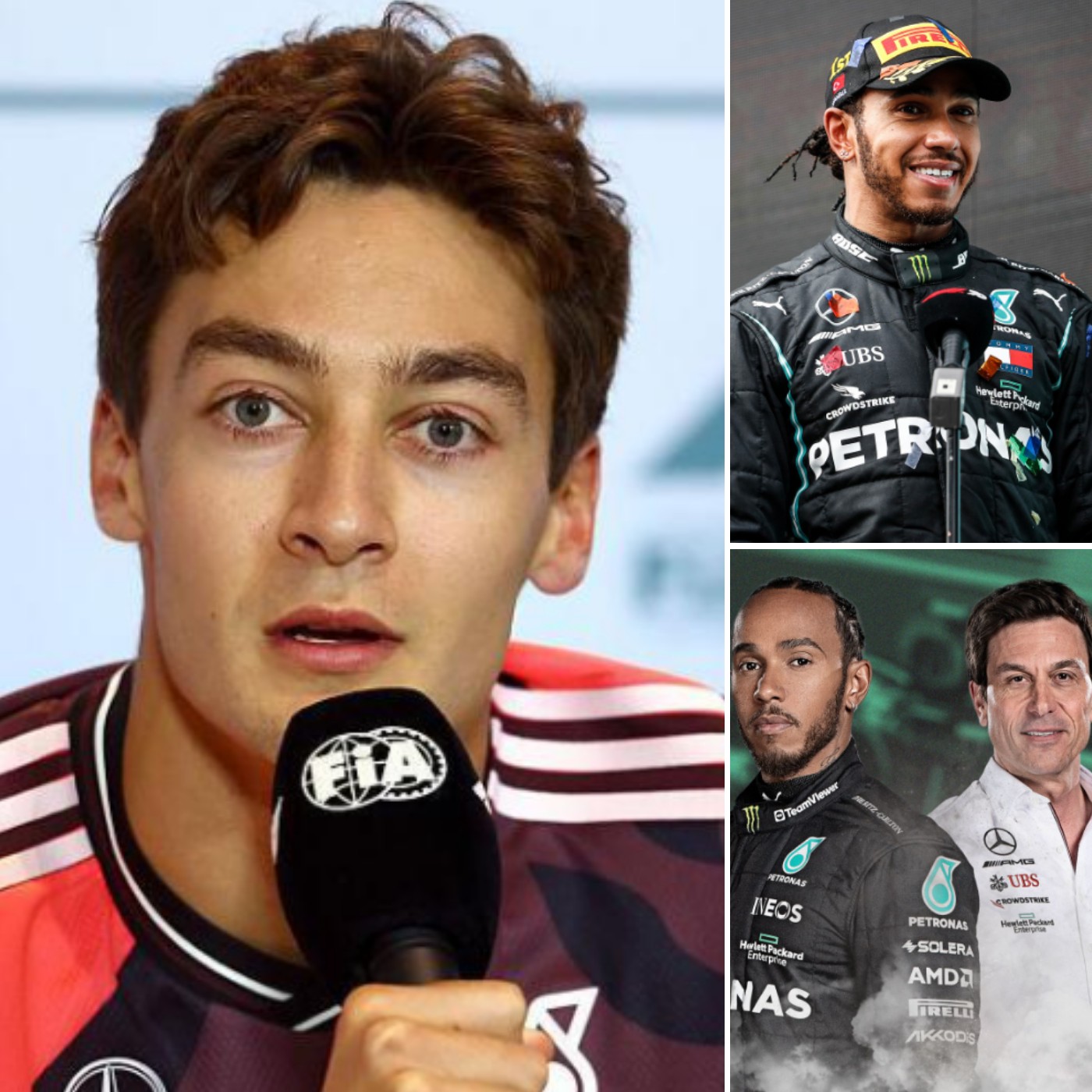 George Russell Speaks Out on Lewis Hamilton’s Rumoured Move to Mercedes ...