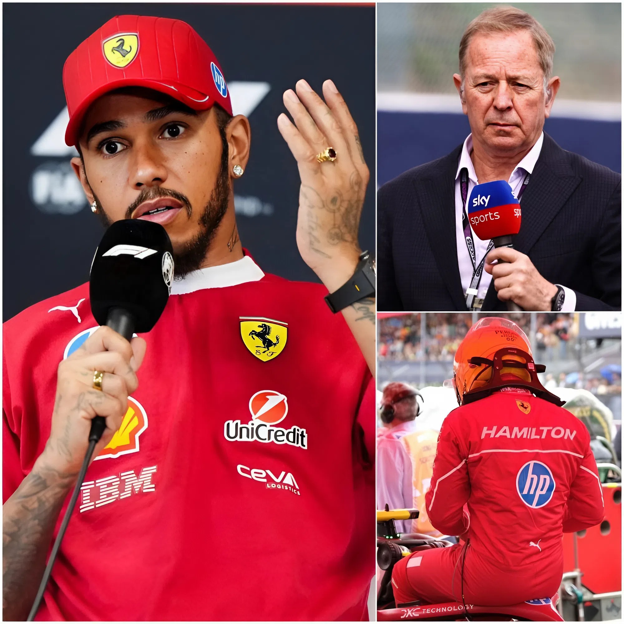 Lewis Hamilton PUBLICLY CRITICIZES broadcasting legend Martin Brundle ...