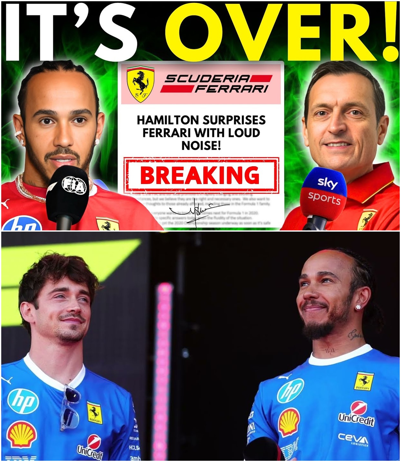 Massive Drama Unfolds at Ferrari as Hamilton’s Unexpected Voice and ...