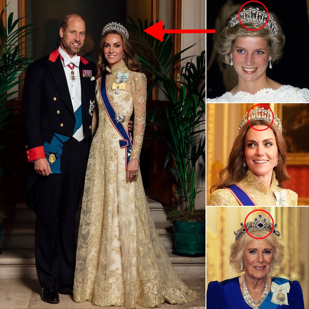 DIANA’S HEAVY CROWN RETURNS? Kate Shines in Dazzling Tiara — But This ...