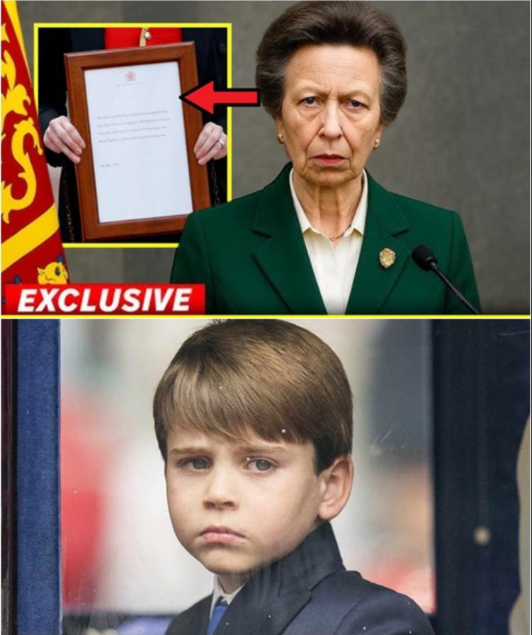 Midnight Shock! Surrounded by flashing cameras, Princess Anne confirmed ...